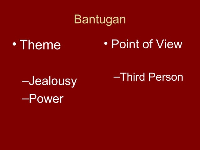 Bantugan (Epic of Maranao) | PPT