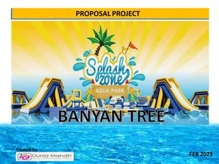 proposal project BANYAN AQUA PARK. advte | PDF