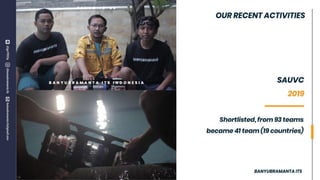 Banyubramanta ITS Surabaya Underwater and Amphibious Robotics Team ...