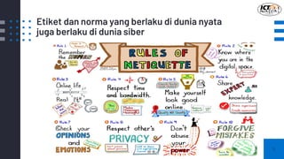 Netiket dan Aturan di Dunia Siber | PDF