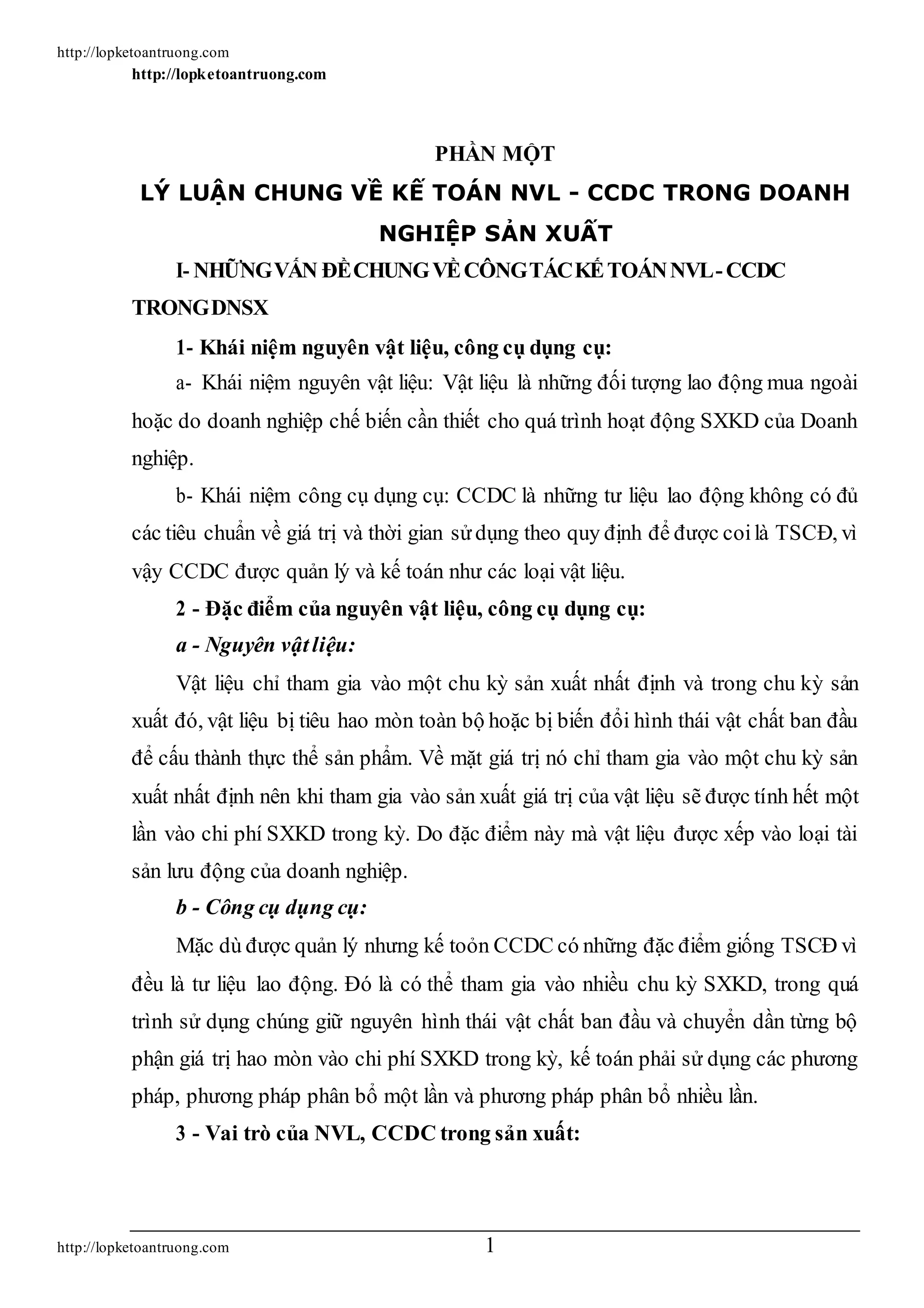 Bao cao-thuc-tap-ke-toan-nvl ccdc | DOCX