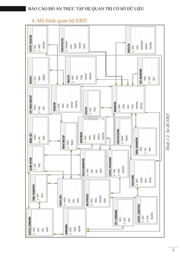 báo cáo hệ quản trị cơ sỡ dữ liệu hệ thống bán cà phê | PDF