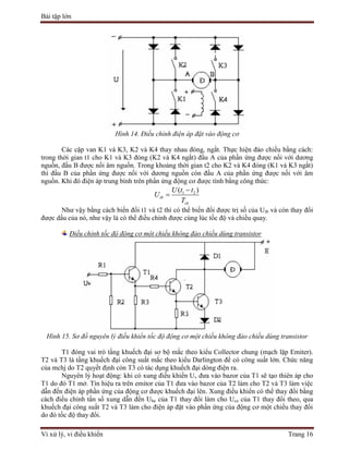 Điều khiển động cơ sử dụng IC MCP4921 | PDF
