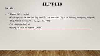 Quy chuẩn HL7 FHIR Resources and HL7 V2.pptx