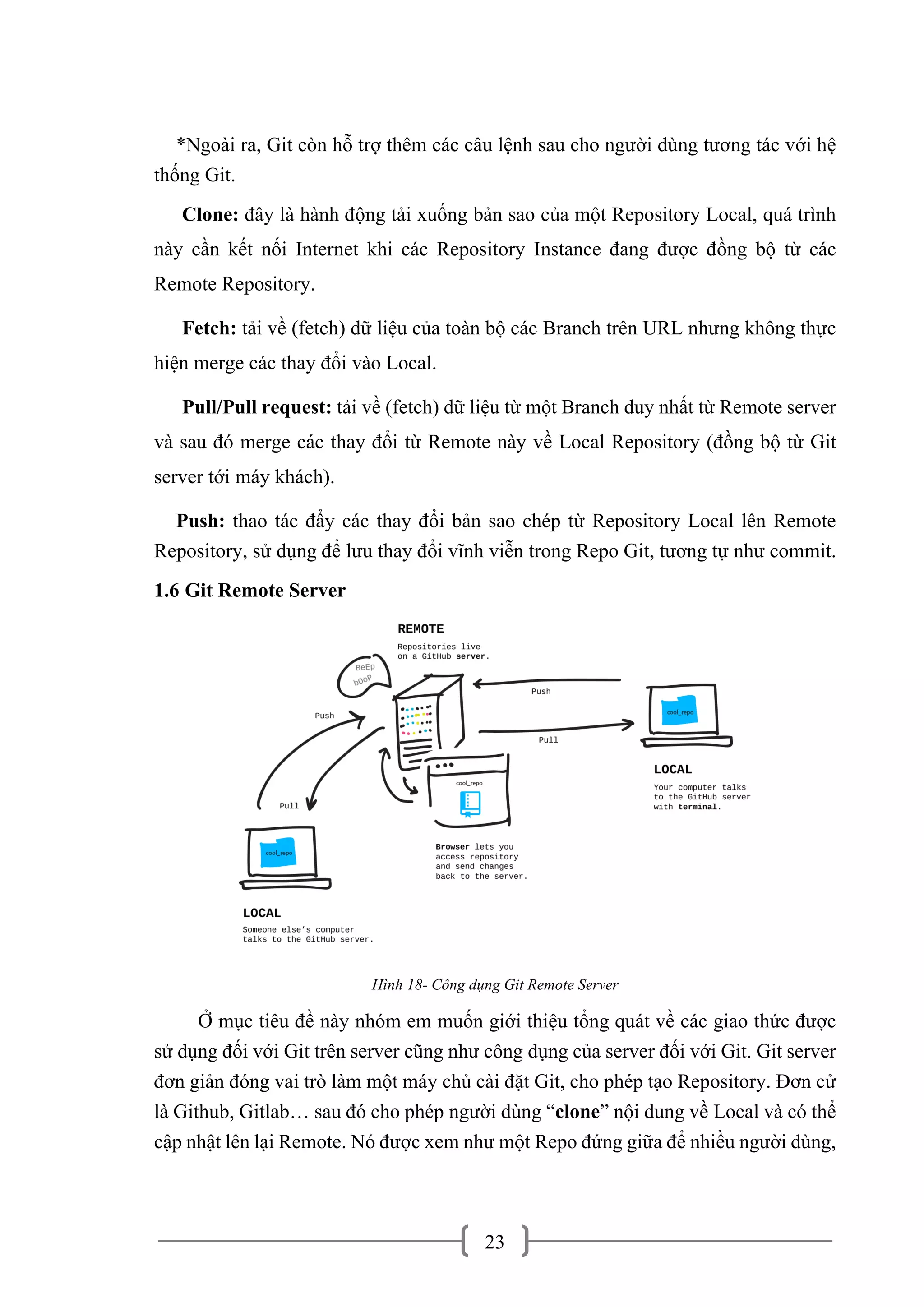 [Đồ án môn học] - Đề tài: Tìm hiểu Git và Github | PDF