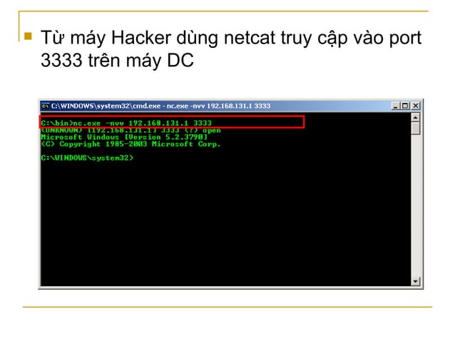 Bao cao hash injection | PPT