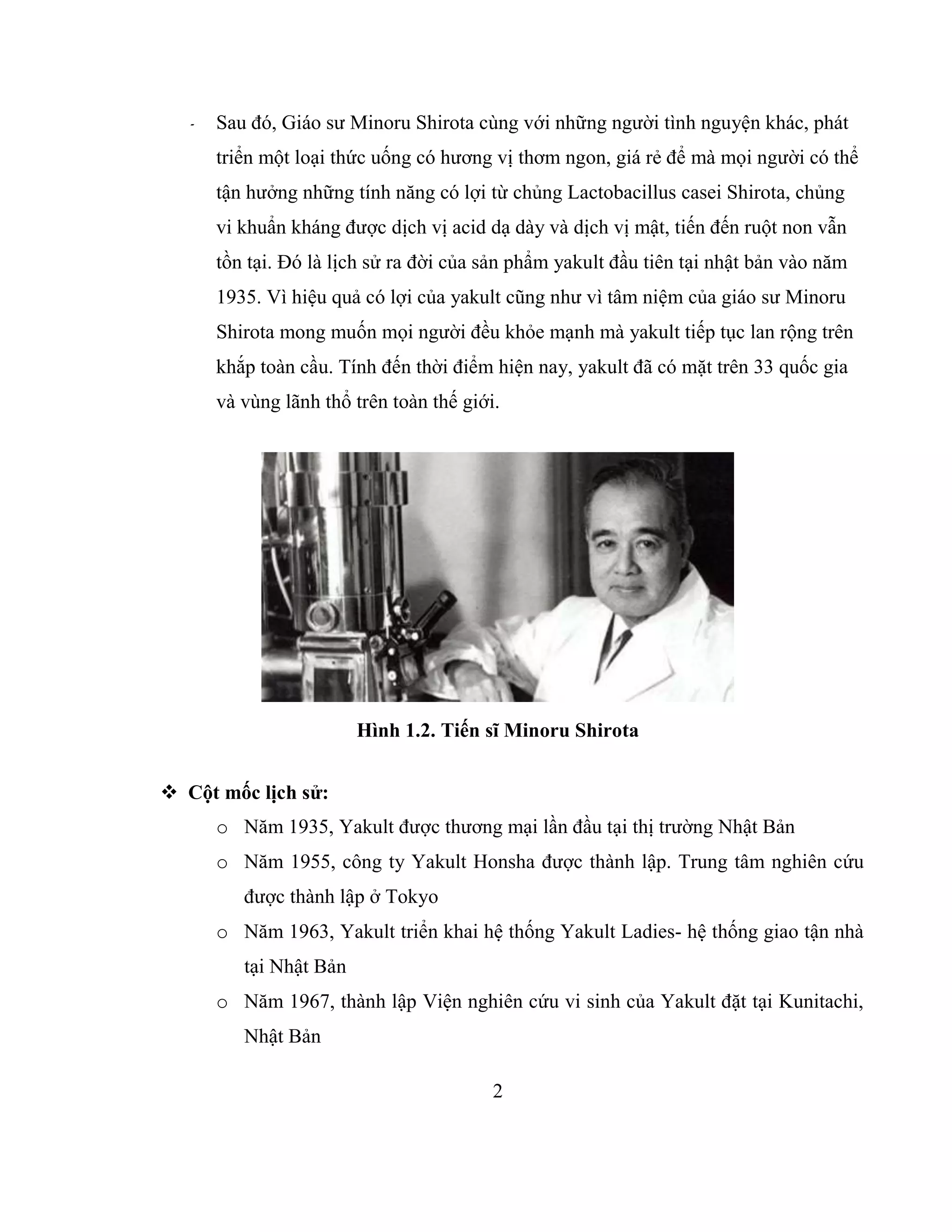 Đề tài: Nhà máy Yakult bình dương, Bibica và Saigon Food | PDF