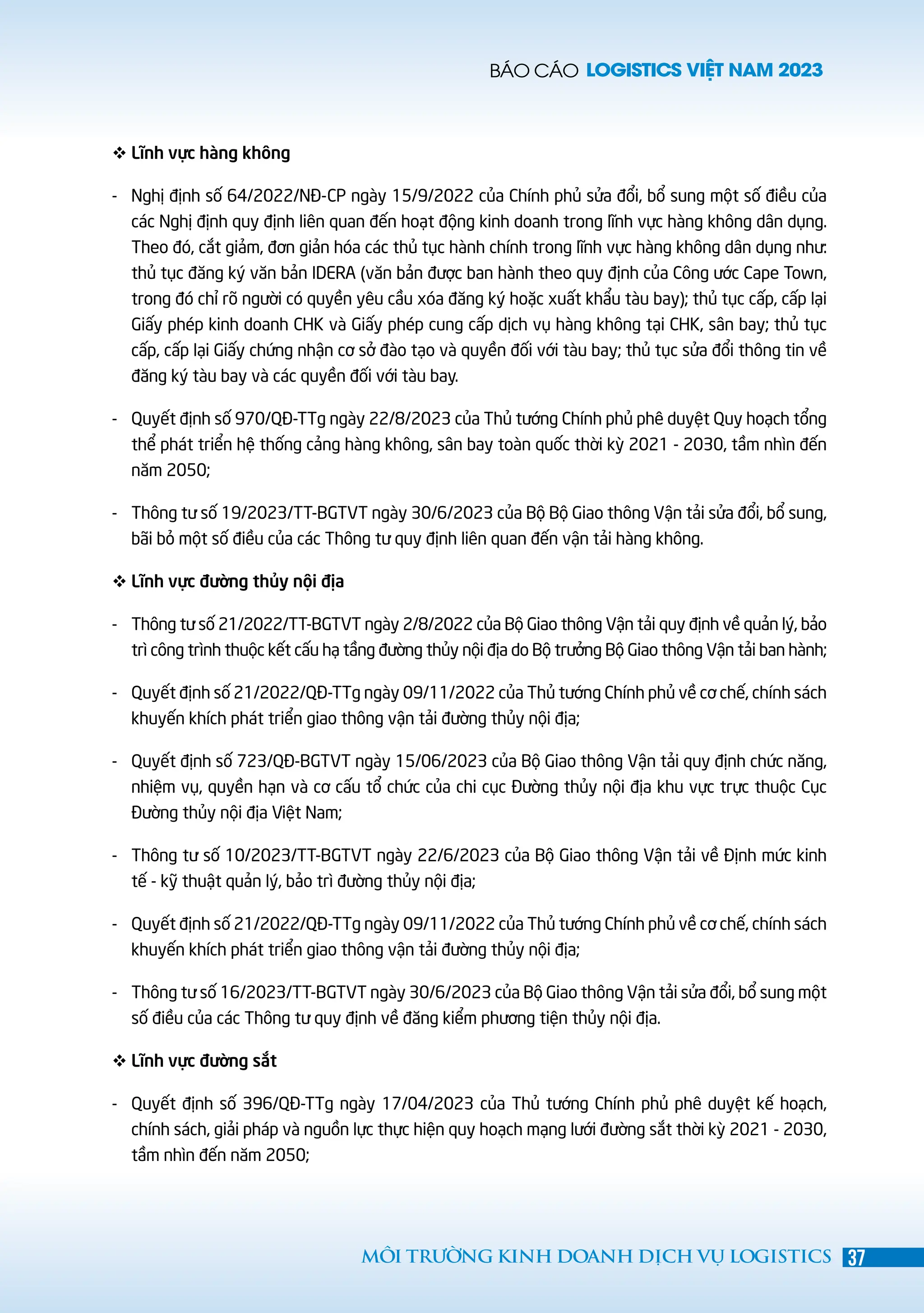 Báo cáo Logistics Việt Nam 2023 - Chuyển đổi số trong logistics | PDF