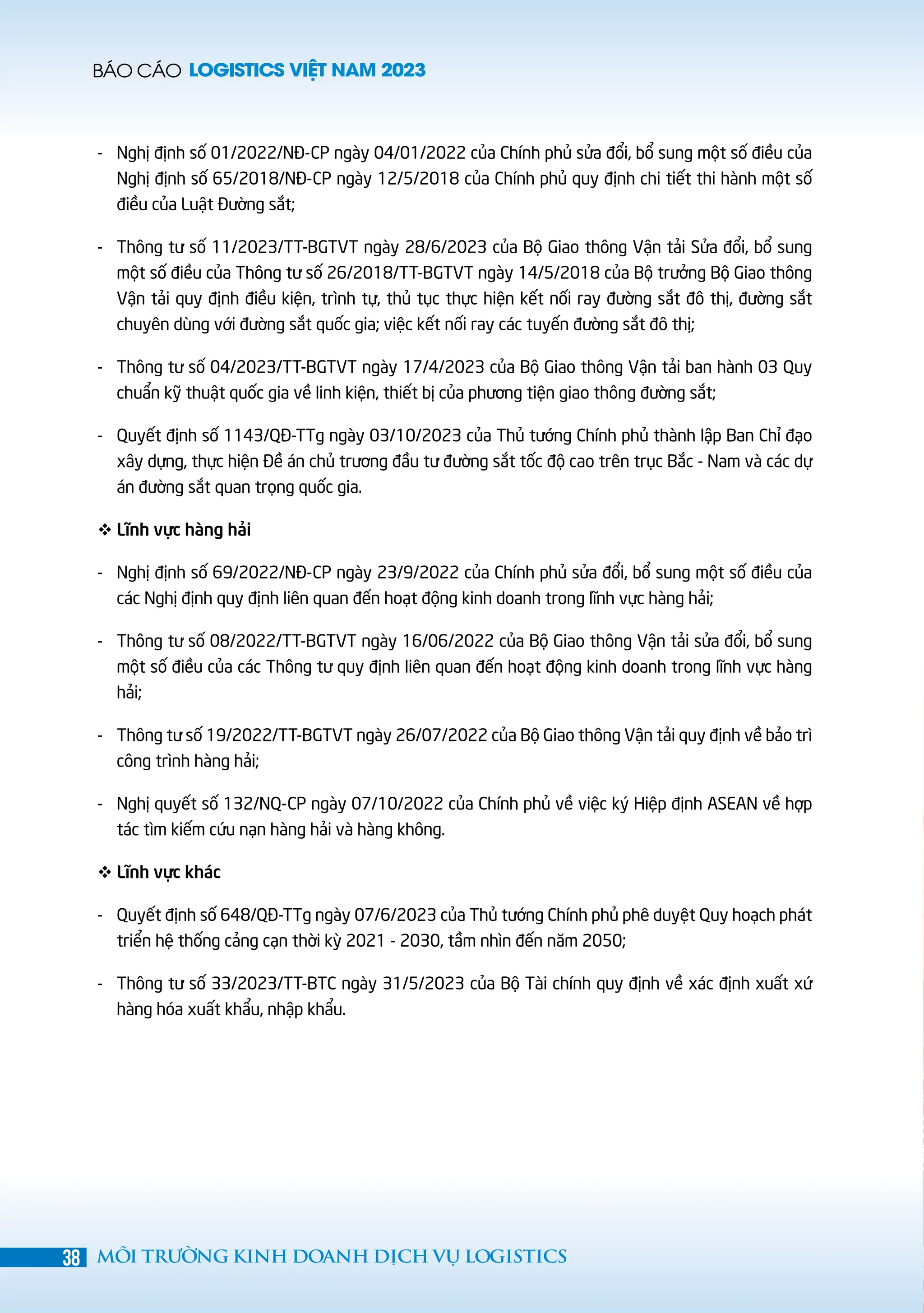 Báo cáo Logistics Việt Nam 2023 - Chuyển đổi số trong logistics | PDF