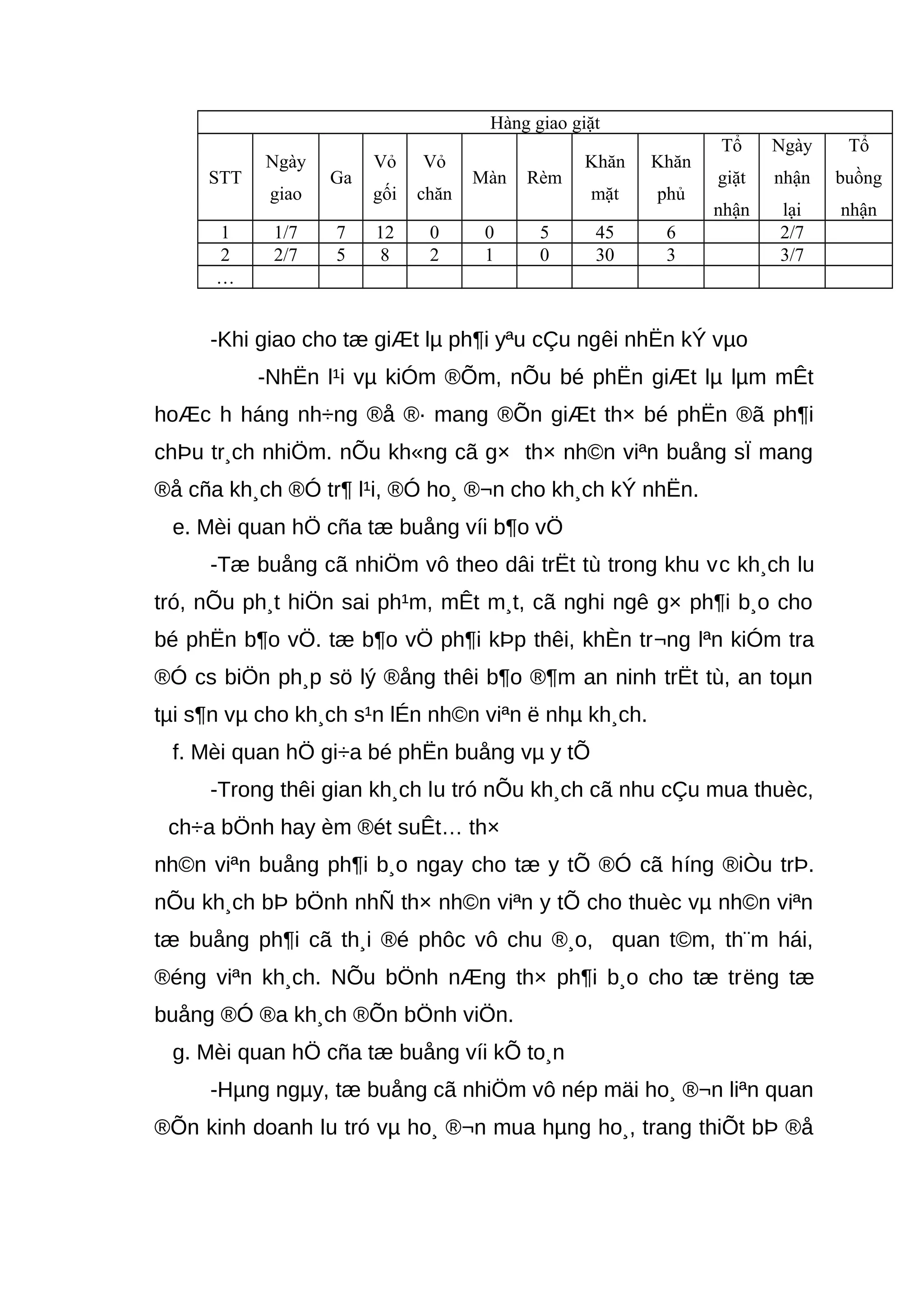 Báo cáo NGHIỆP VỤ BUỒNG trong KHÁCH SẠN - Nhận viết đề tài điểm cao – ZALO 0917193864 | DOC
