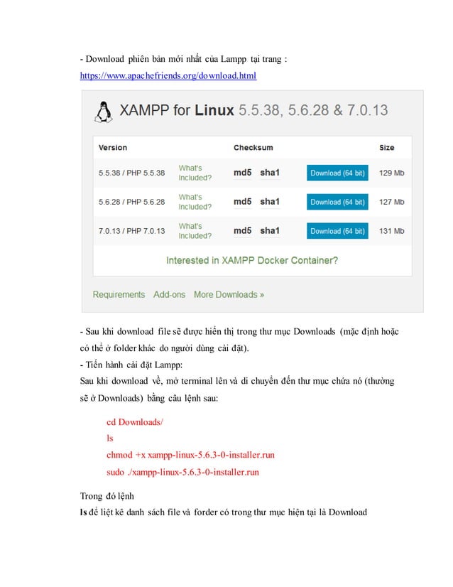 Báo cáo môn mã nguồn mở | DOCX