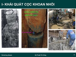 Thi công cọc khoan nhồi | PPT
