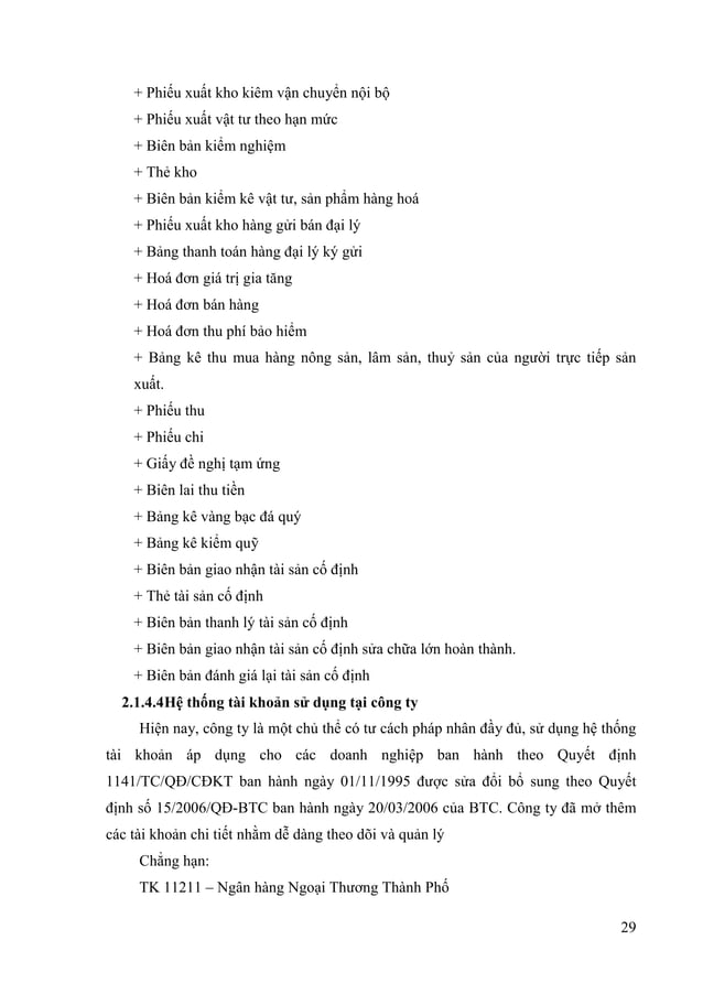 Báo Cáo Thực Tập Kế Toán Doanh Thu, Chi Phí Và Xác Định Kết Quả Kinh Doanh Tại Công Ty Xuất Nhập ...