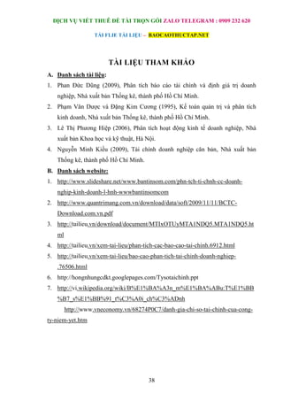 Báo Cáo Thực Tập Phân Tích Hiệu Quả Hoạt Động Kinh Doanh Tại Công Ty | DOCX