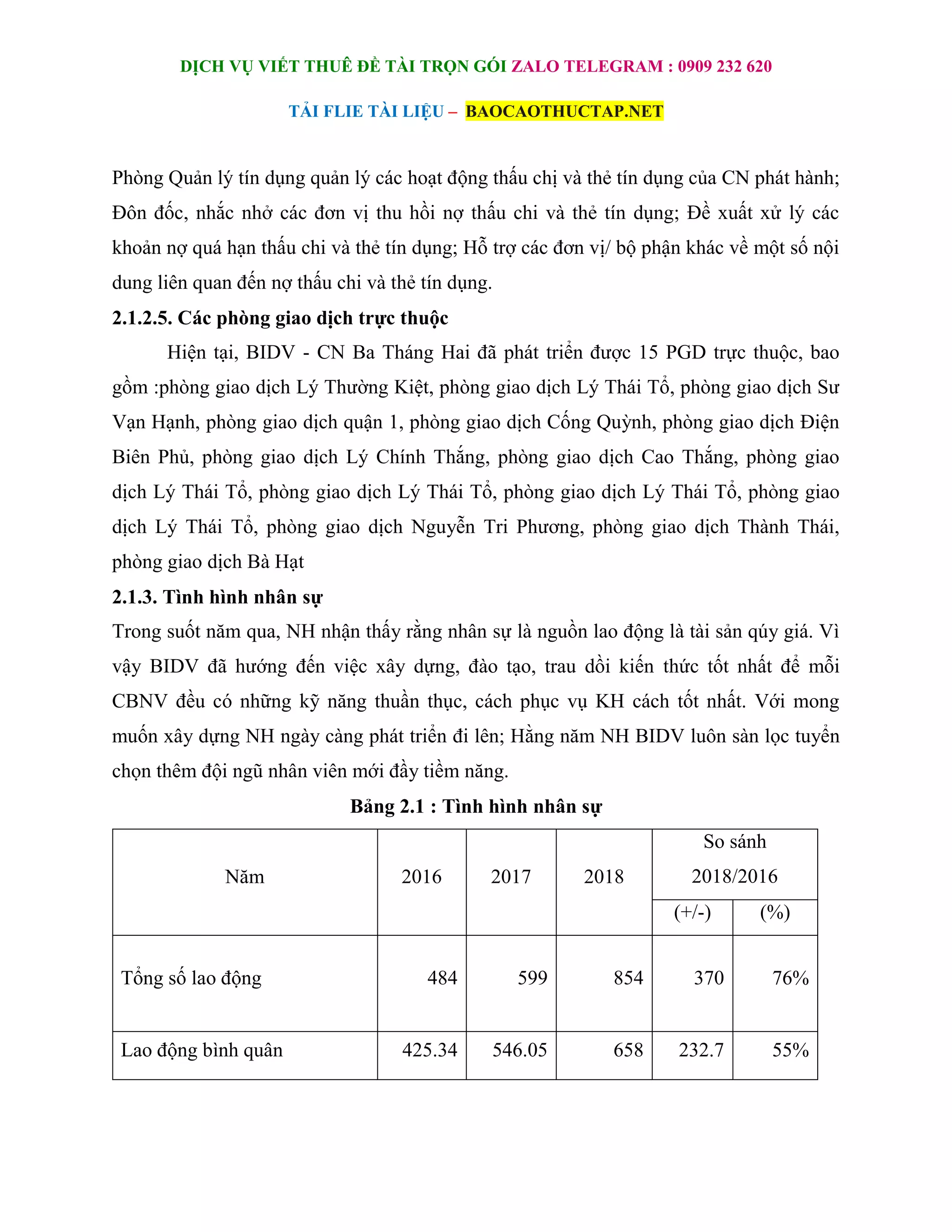 Báo Cáo Thực Tập Thực Trạng Cho Vay Tiêu Dùng Tại Bidv | DOCX