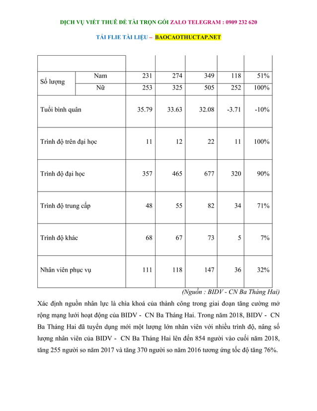 Báo Cáo Thực Tập Thực Trạng Cho Vay Tiêu Dùng Tại Bidv | DOCX
