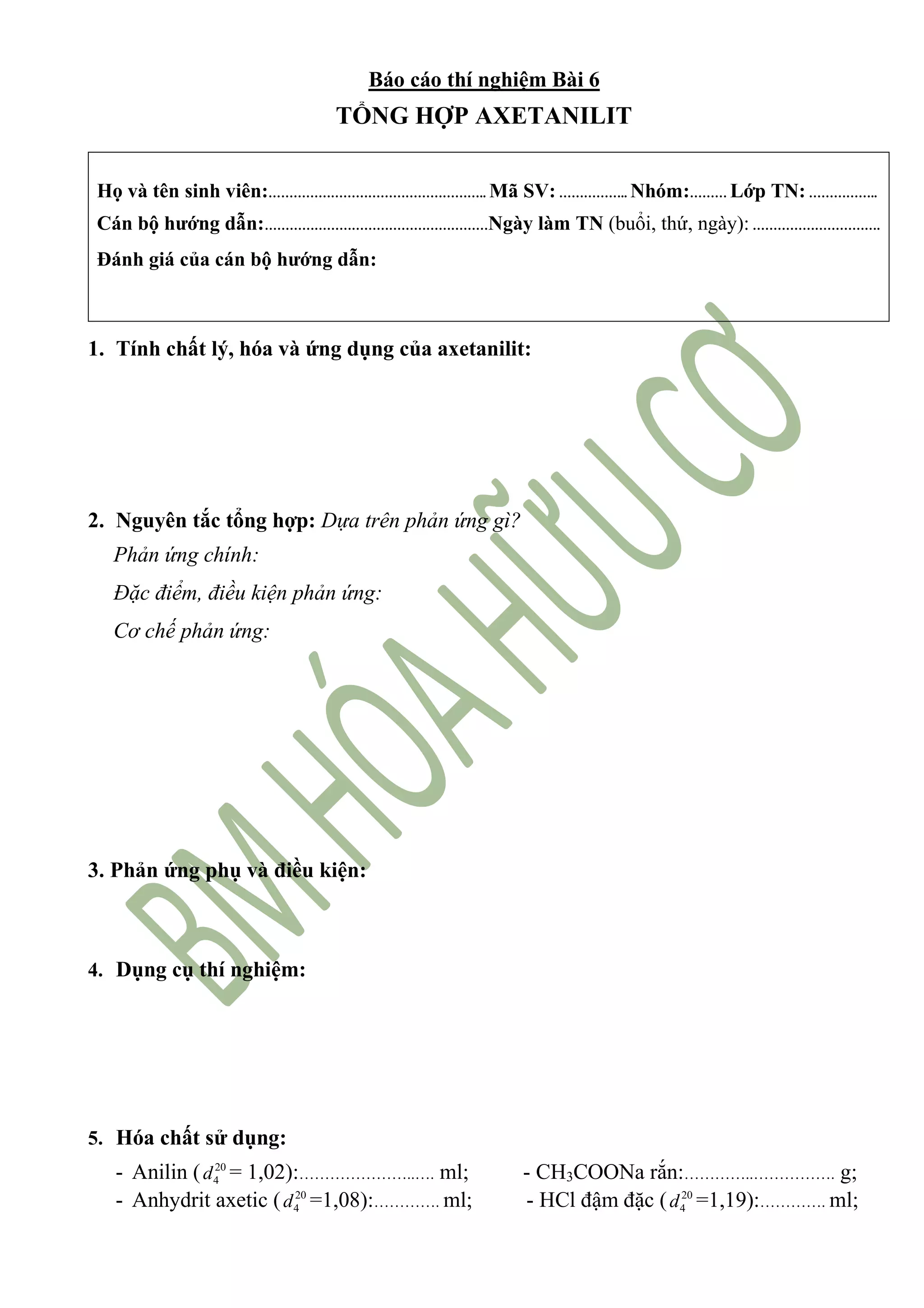 Bao cao thi_nghiem_hoa_huu_co_8_bai | PDF