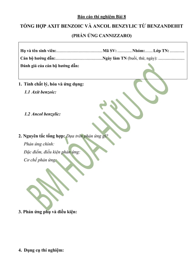 Bao cao thi_nghiem_hoa_huu_co_8_bai | PDF