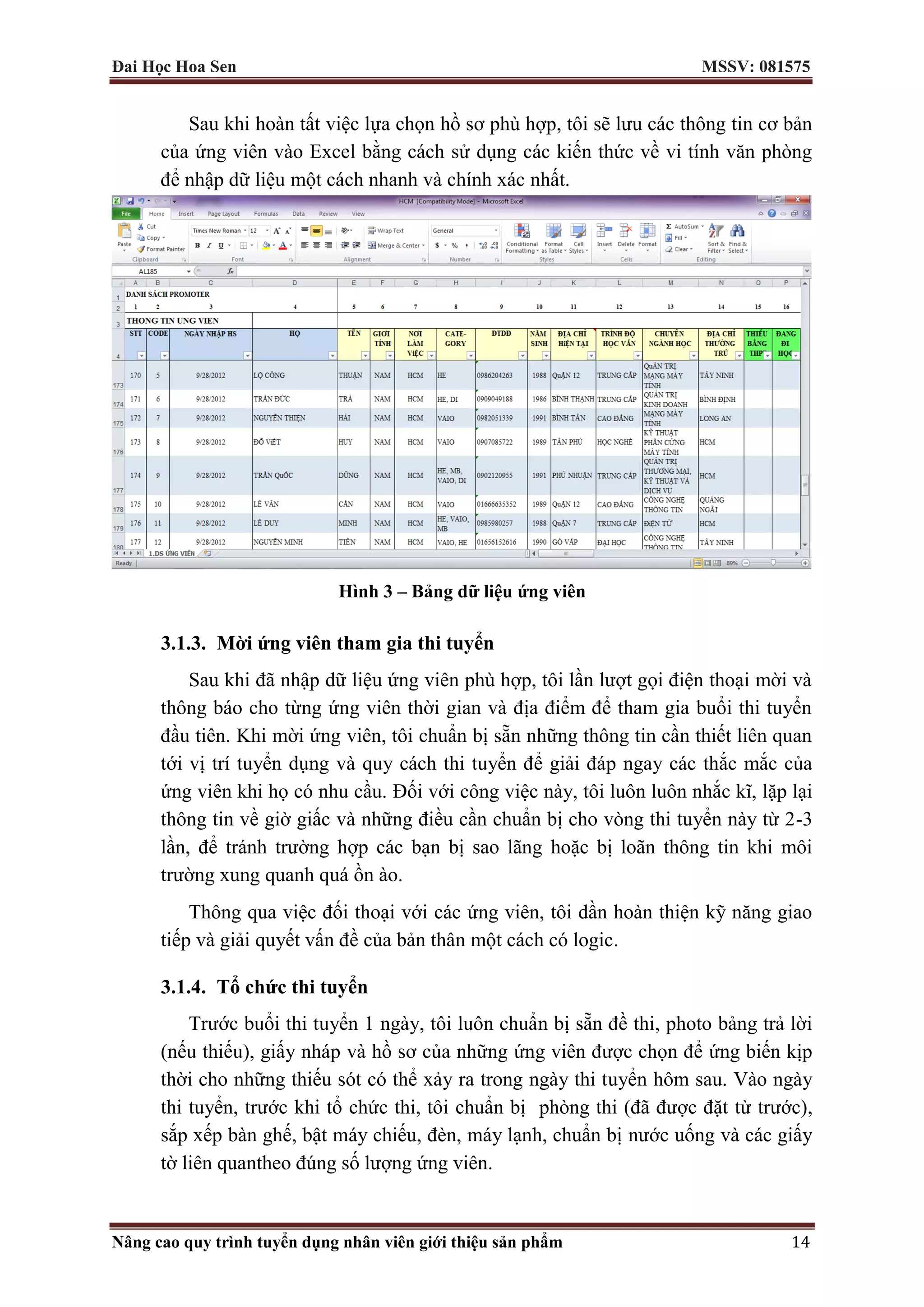 Bao cao thuc tap | PDF