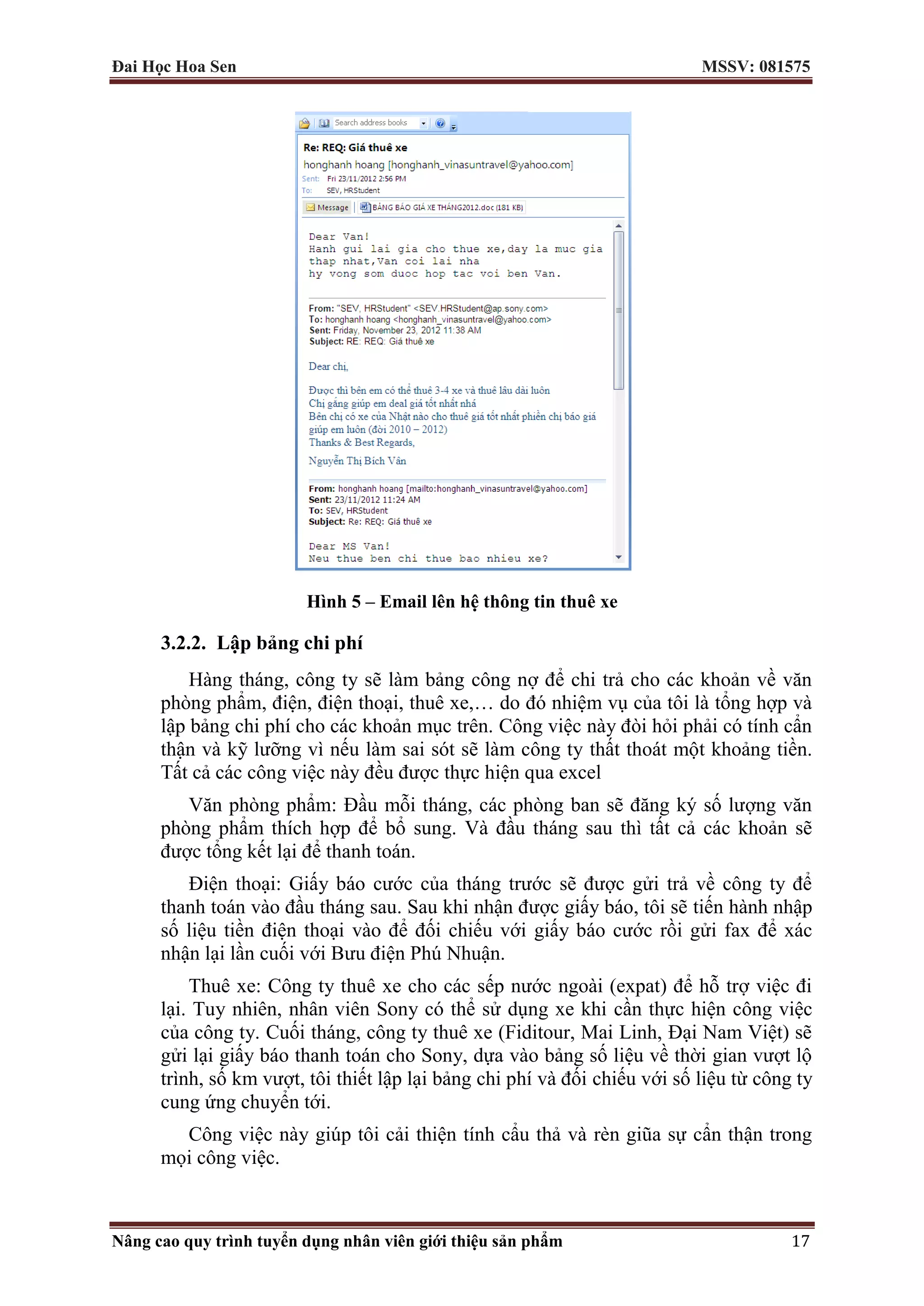 Bao cao thuc tap | PDF