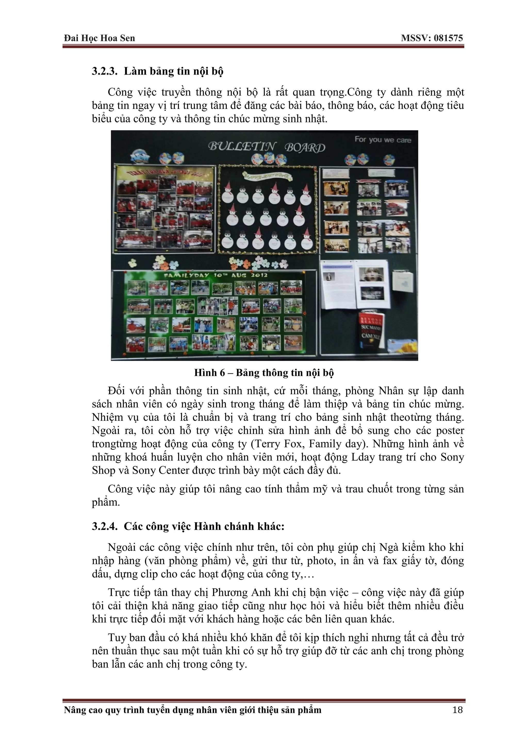 Bao cao thuc tap | PDF