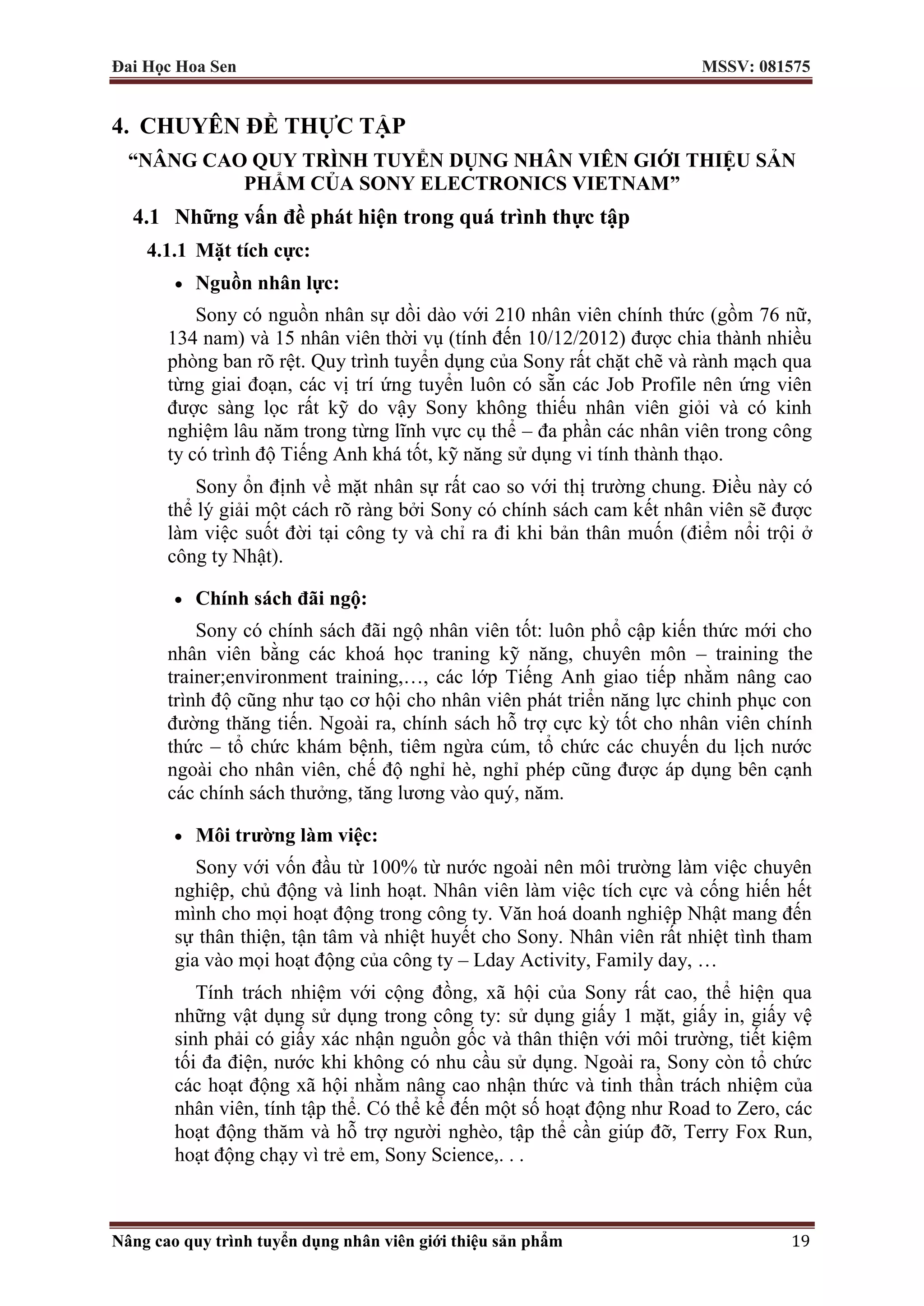 Bao cao thuc tap | PDF