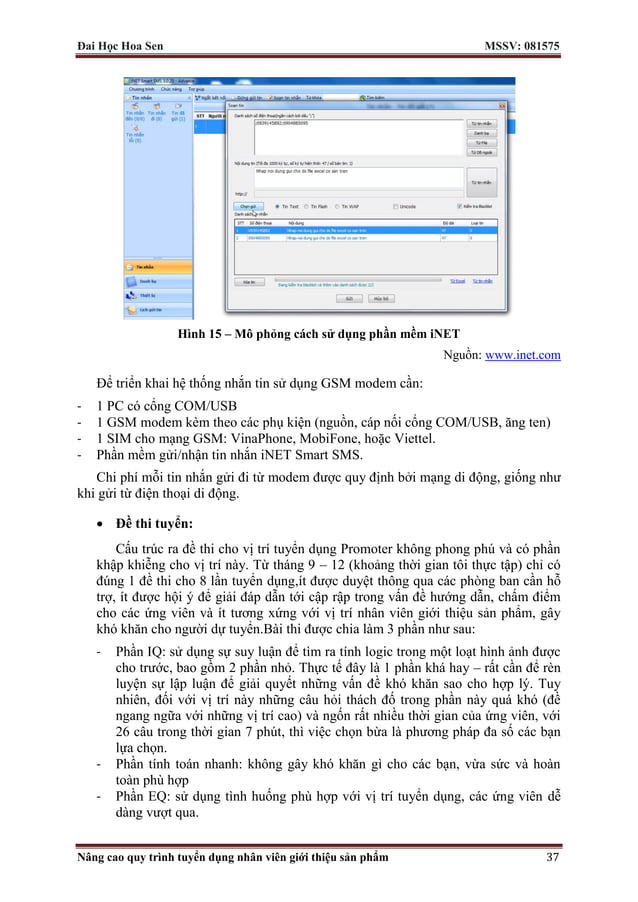 Bao cao thuc tap | PDF