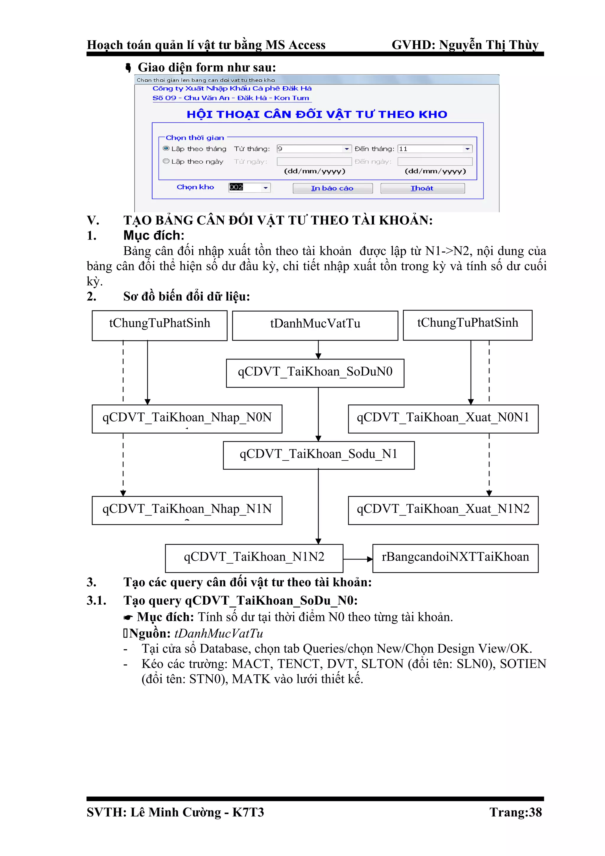 Bao cao thuc tap | PDF