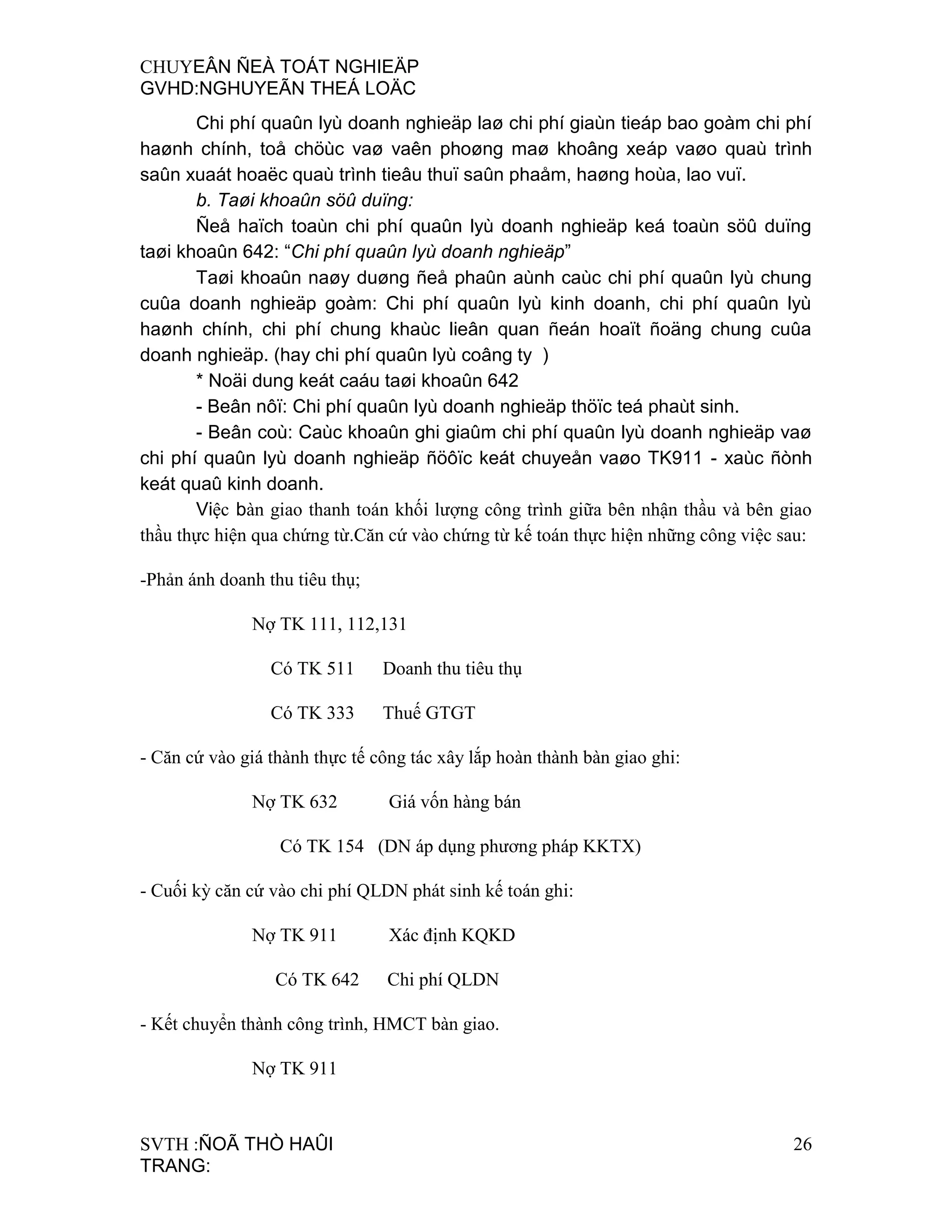 Bao cao thuc tap chi phi san xuat | PDF