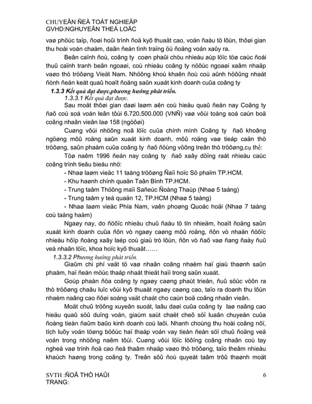 Bao cao thuc tap chi phi san xuat | PDF