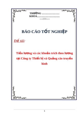 Báo cáo thực tập | PDF