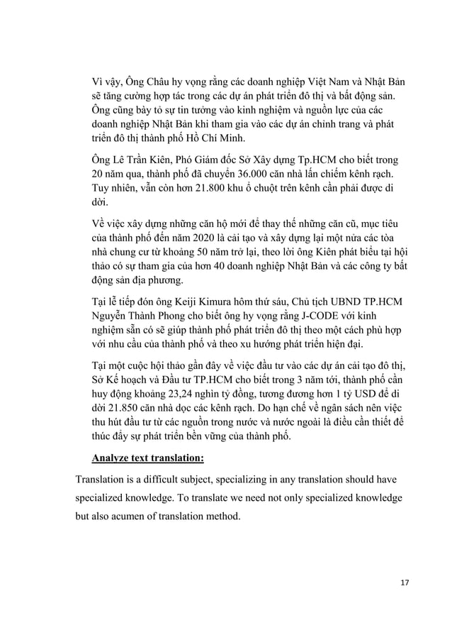 Báo cáo thực tập tiếng anh đại học mở Hà Nội - Elearning, assignment | PDF