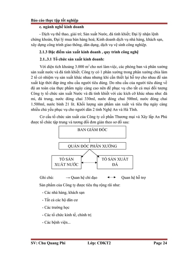 Bao cao thuc tap tot nghiep ke toan | PDF