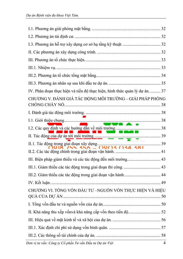 Báo cáo tiền khả thi dự án Bệnh viện đa khoa Việt Tâm - Tỉnh Bà Rịa Vũng Tàu | duanviet.com.vn ...