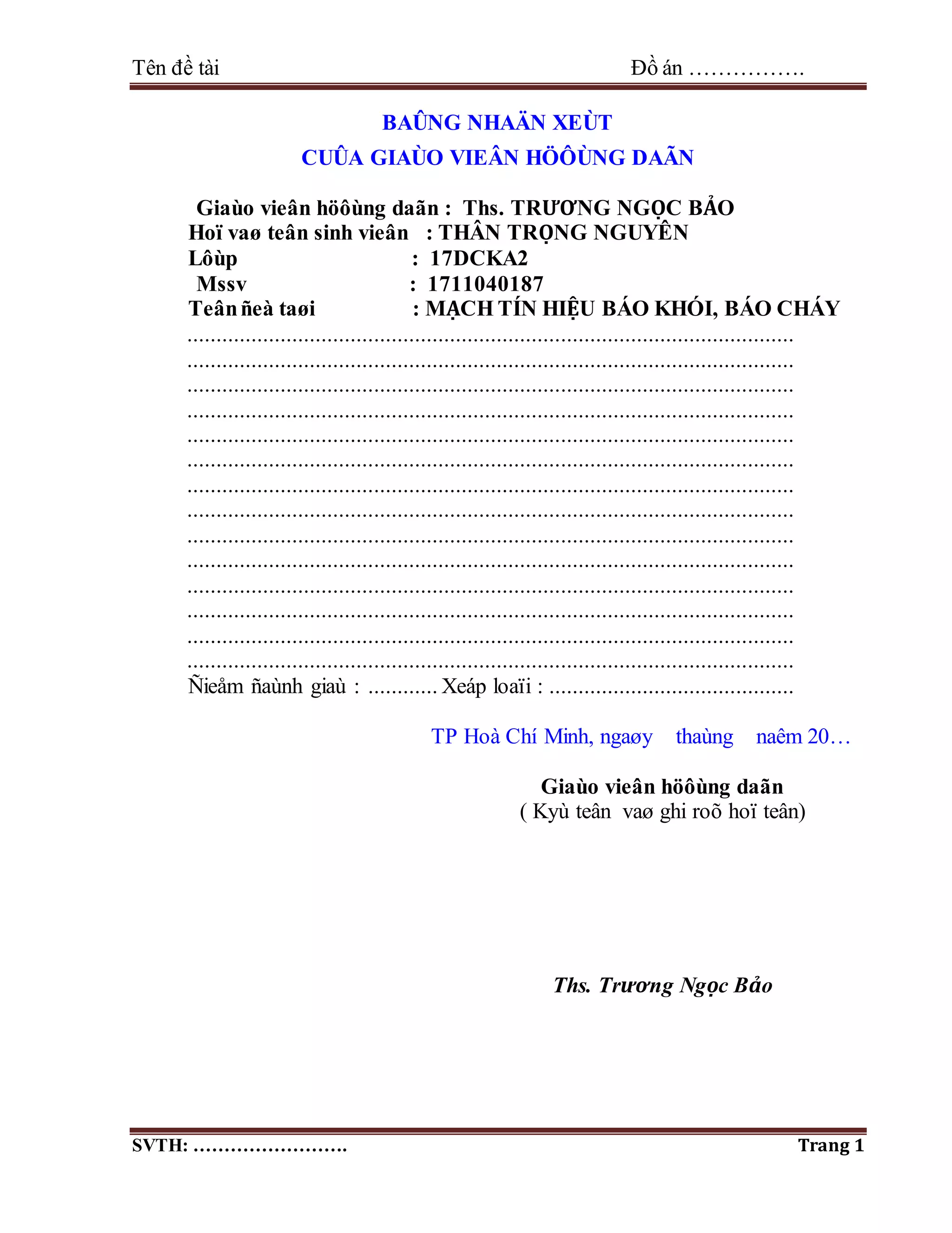 Bao chay bao khoi | DOC