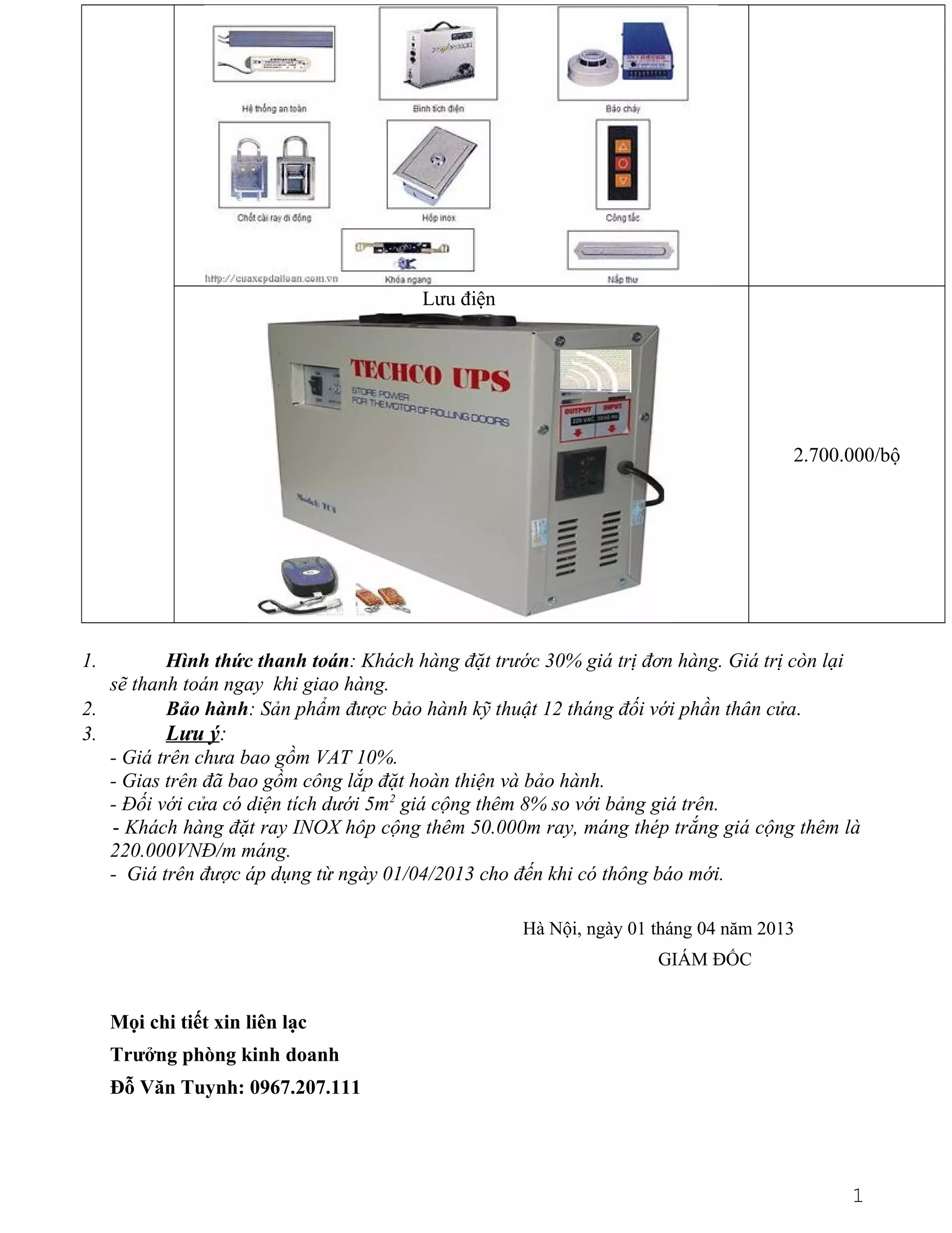 Bao gia cong xep | PDF