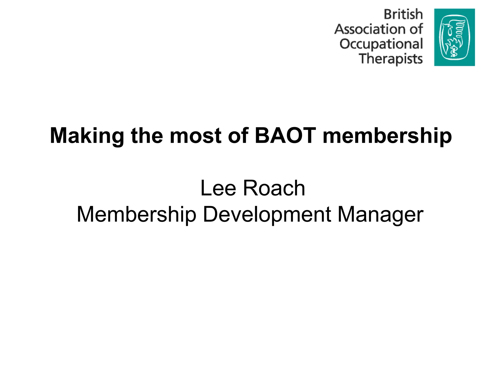 Baot membership Surrey | PPTX