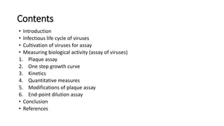 Biological activity of viruses | PPTX