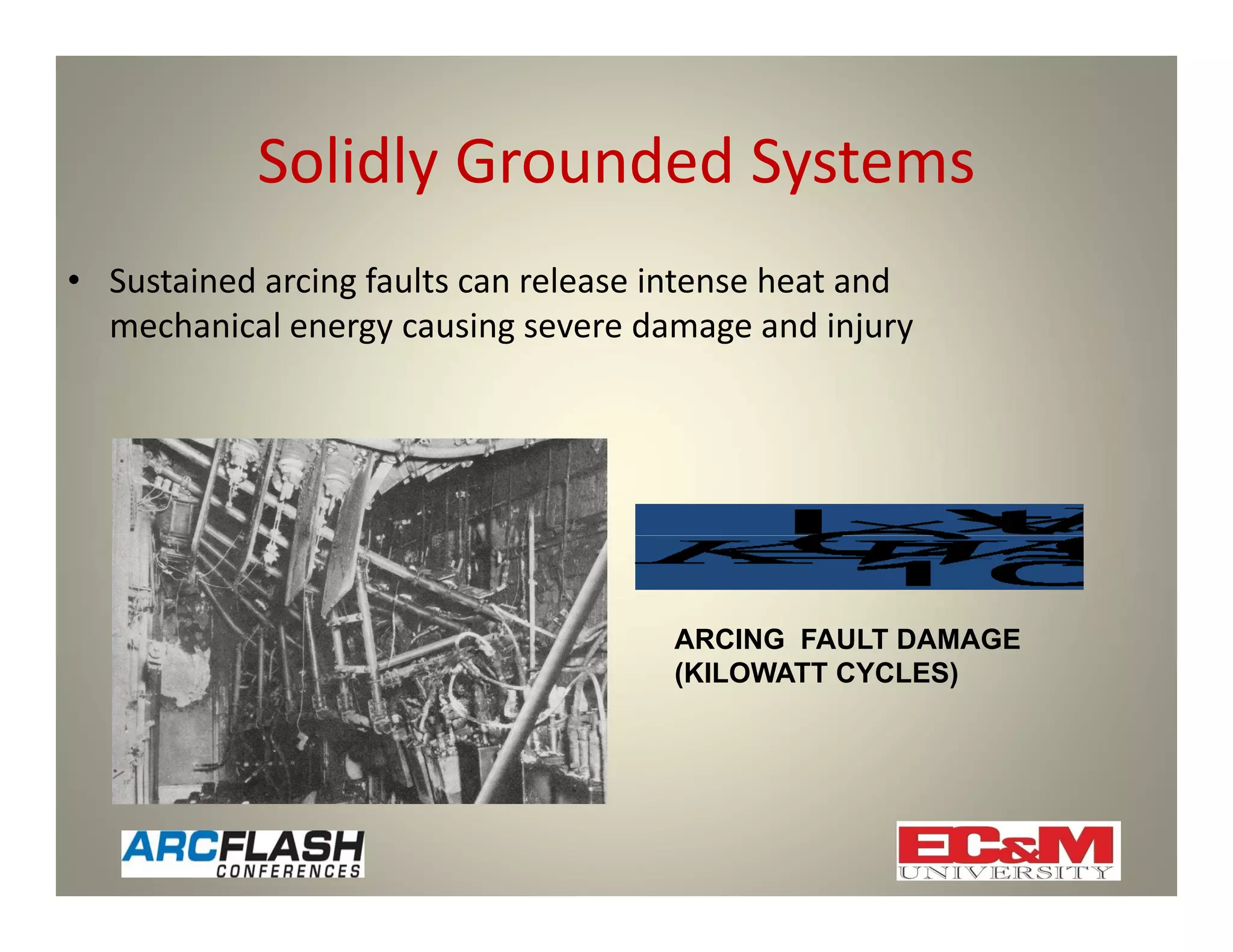 Using High Resistance Grounding to Mitigate Arc Flash Hazards | PDF