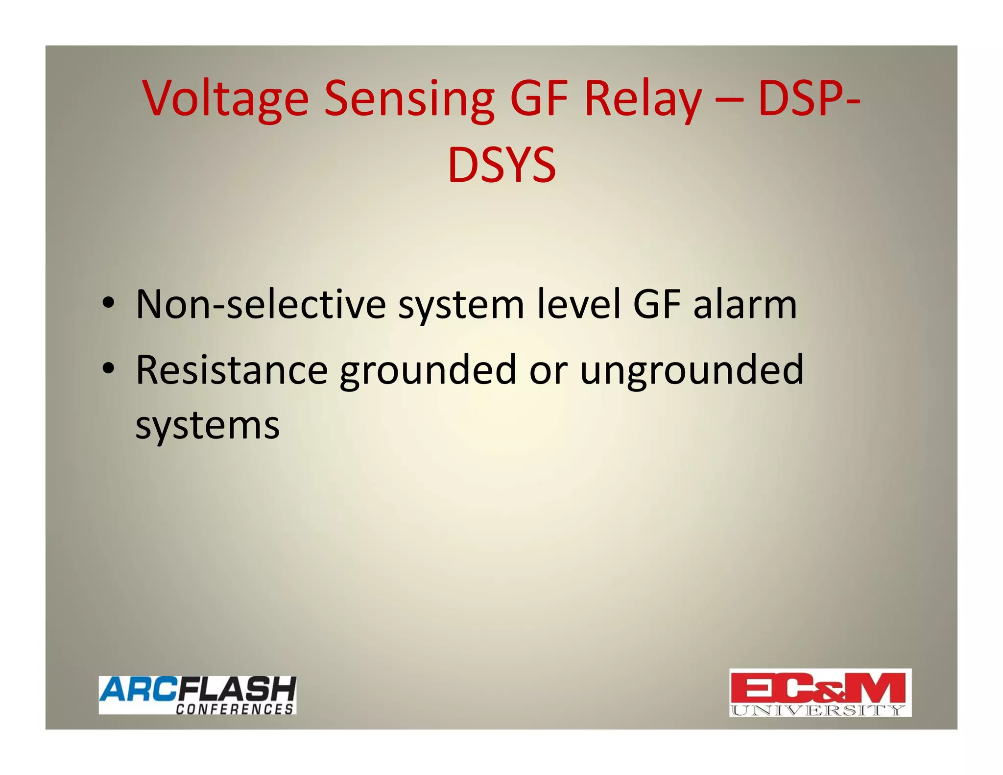 Using High Resistance Grounding to Mitigate Arc Flash Hazards | PDF