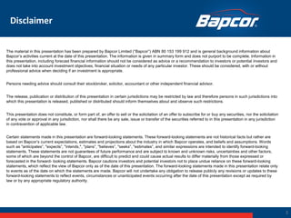 Bapcor 1H17 presentation | PPT