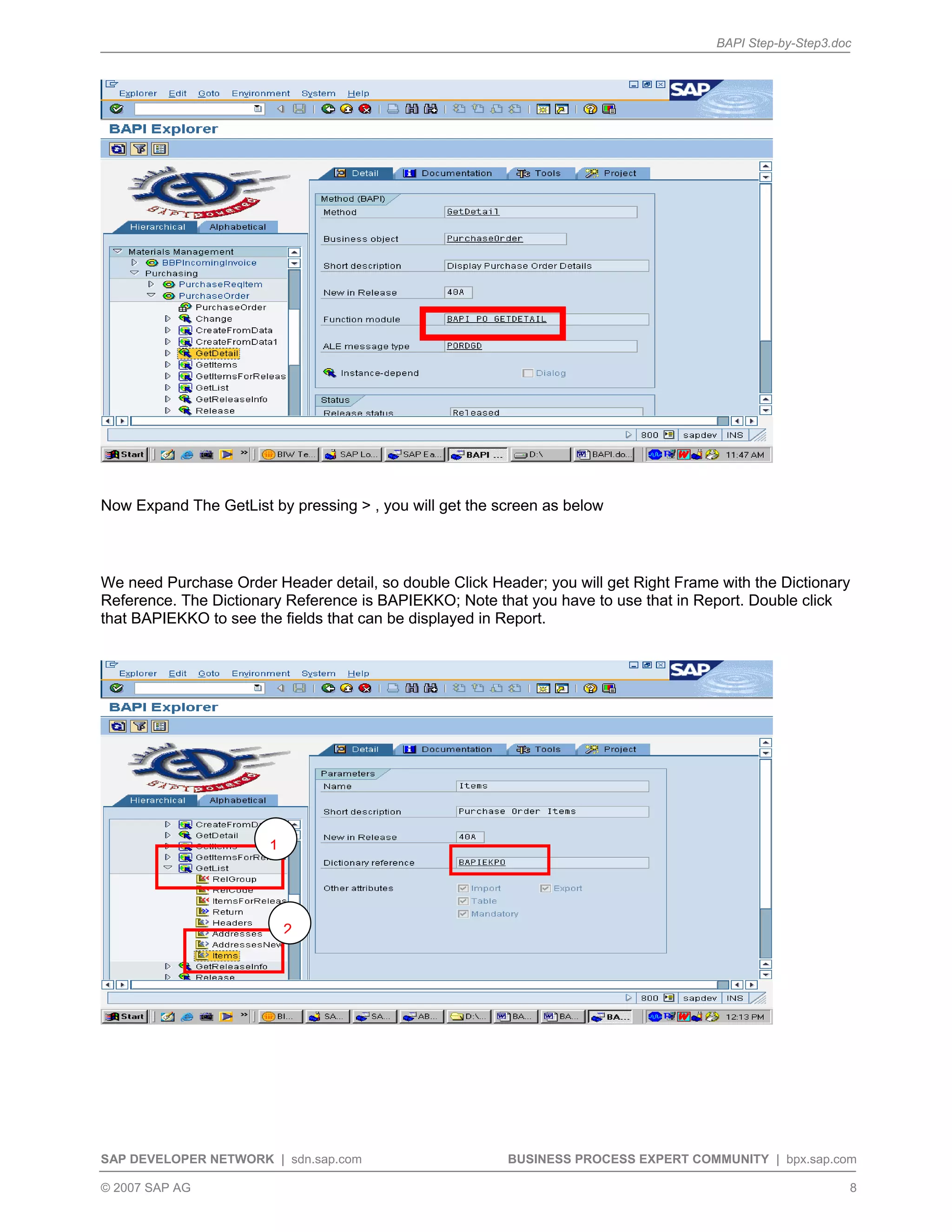 Bapi Step By Step Pdf 