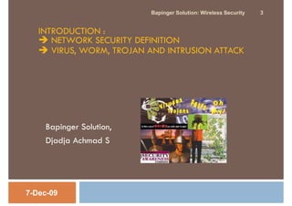 Bapinger Network Security | PPT