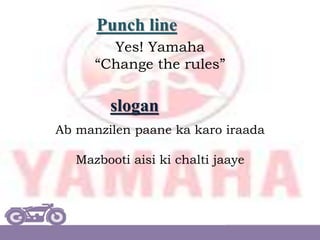 Yes Yamaha Slogan