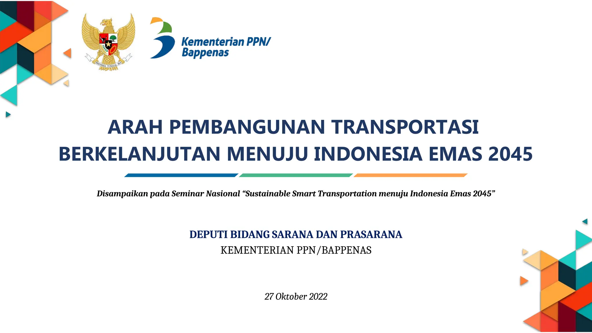 BAPPENAS - Seminar Sustainable Smart Transportation rev2 (1).pptx