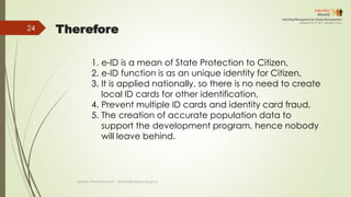 e-ID Card in Indonesia | PDF