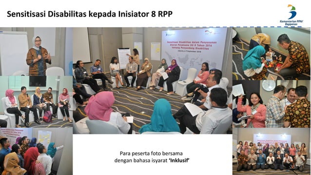 Pembangunan Inklusif Disabilitas by Bappenas | PPT