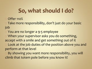 I've Got a Job! Now what? | PPTX | Resume Writing and Advice | Job Search