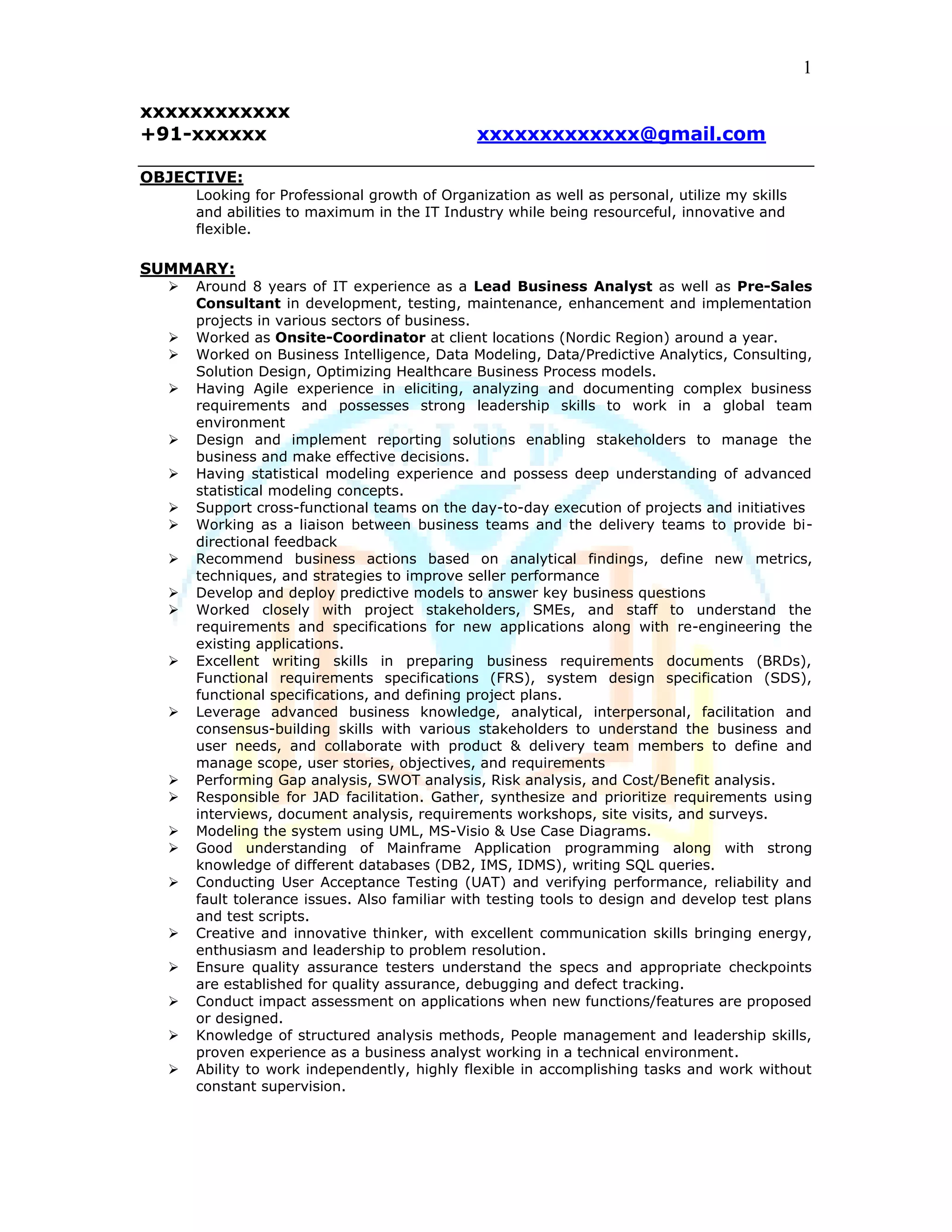 BA pre sales 8.00_yrs- | PDF