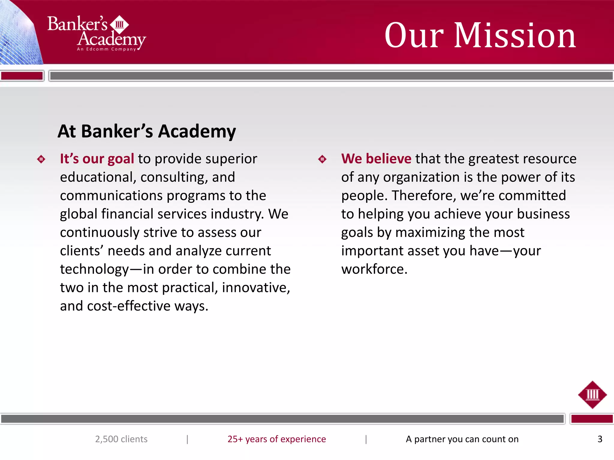 Banker's Academy | PDF